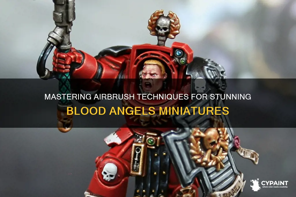 Mastering Airbrush Techniques For Stunning Blood Angels Miniatures ...