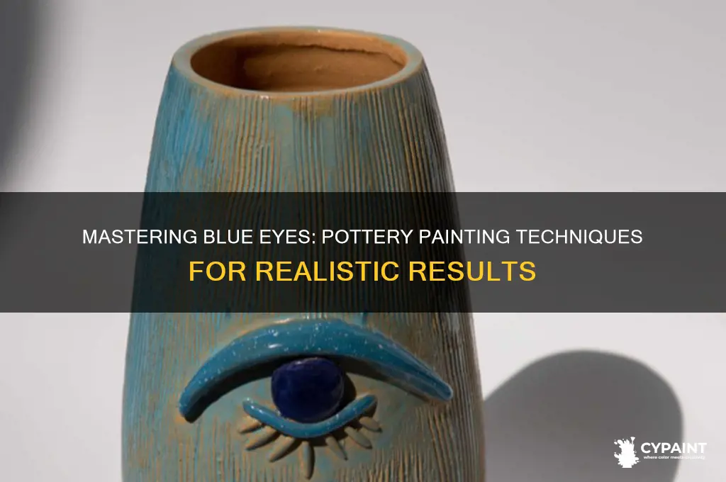 Mastering Blue Eyes: Pottery Painting Techniques For Realistic Results ...
