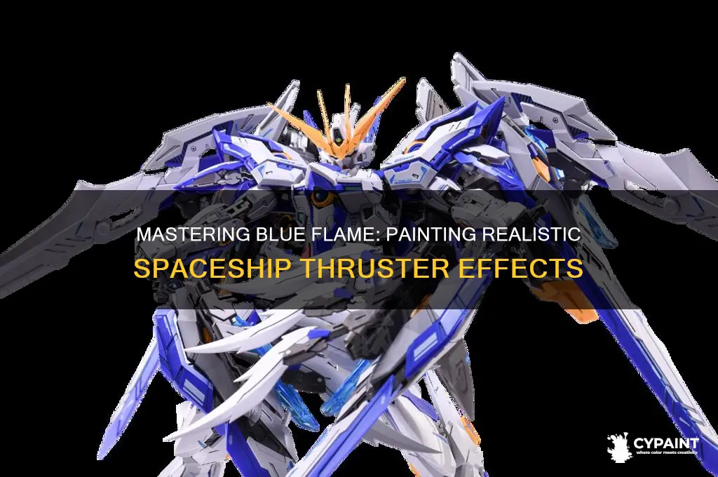Mastering Blue Flame: Painting Realistic Spaceship Thruster Effects ...