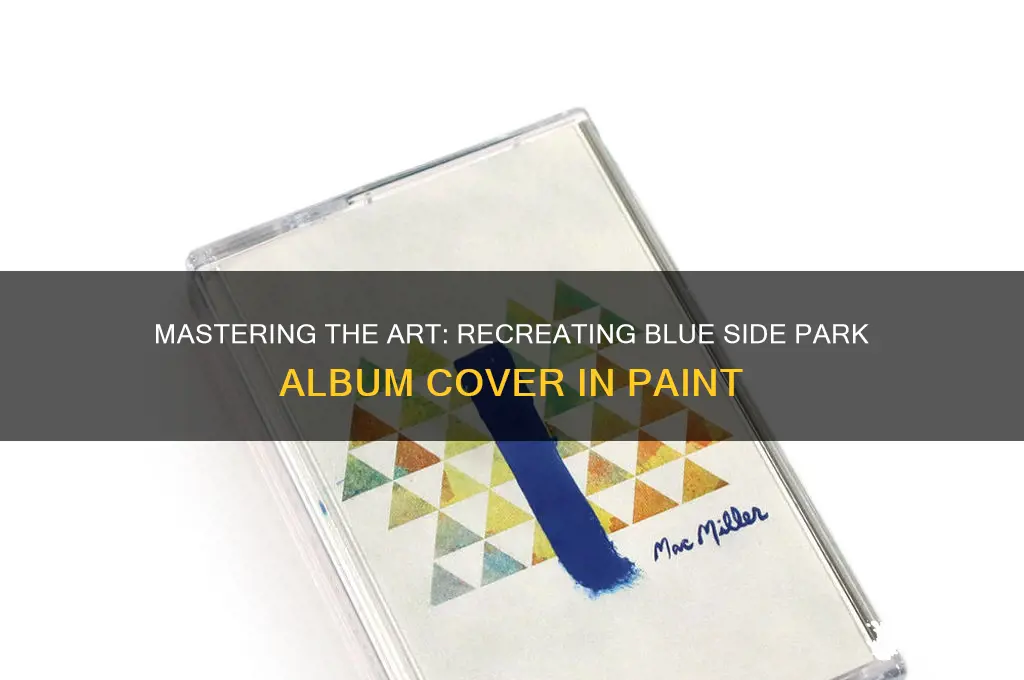 Mastering The Art: Recreating Blue Side Park Album Cover In Paint | CyPaint