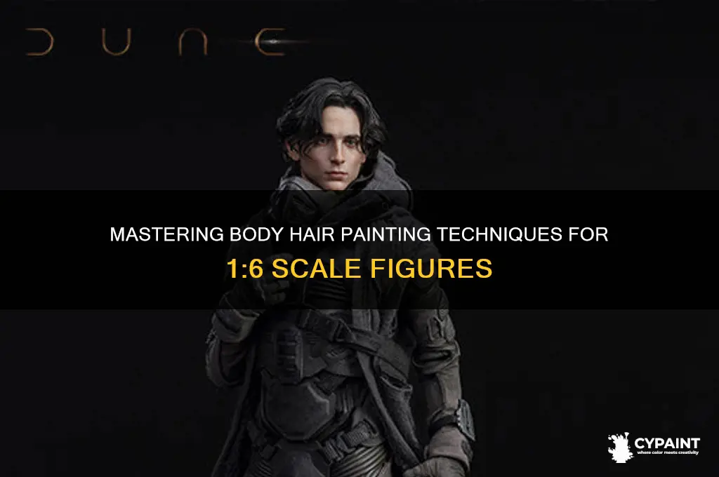 Mastering Body Hair Painting Techniques For 1:6 Scale Figures | CyPaint