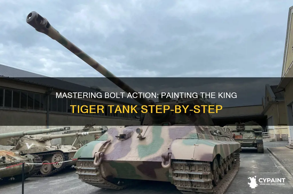 Mastering Bolt Action: Painting The King Tiger Tank Step-By-Step | CyPaint