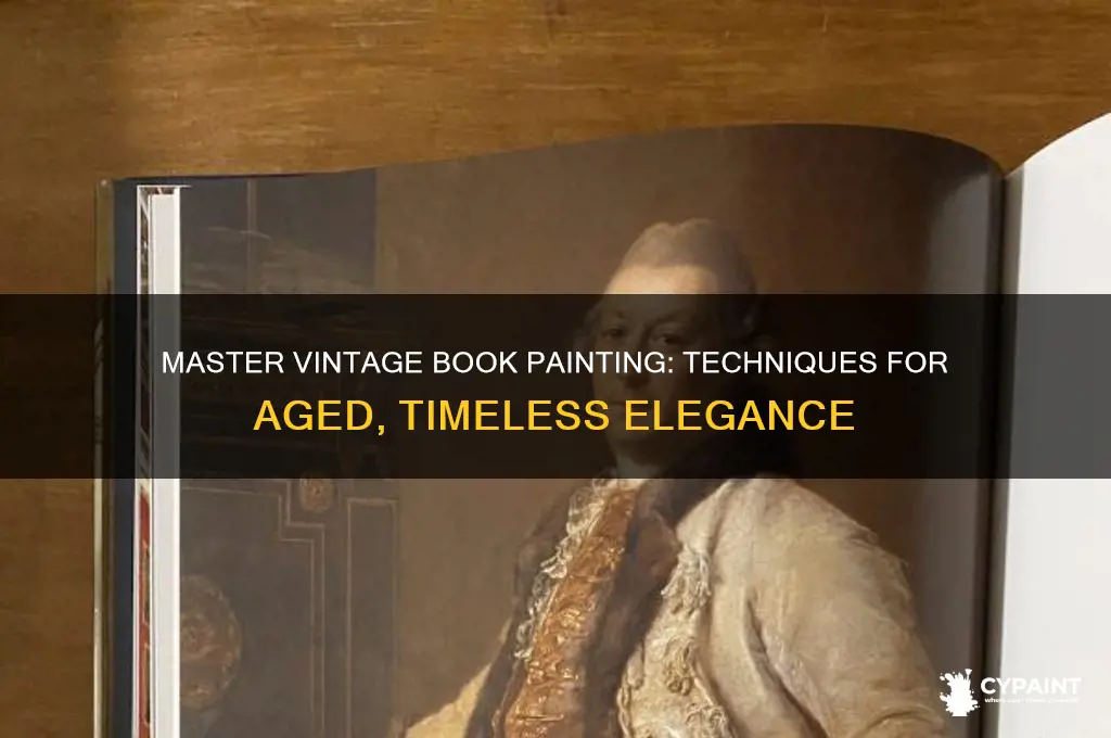 Master Vintage Book Painting: Techniques For Aged, Timeless Elegance ...