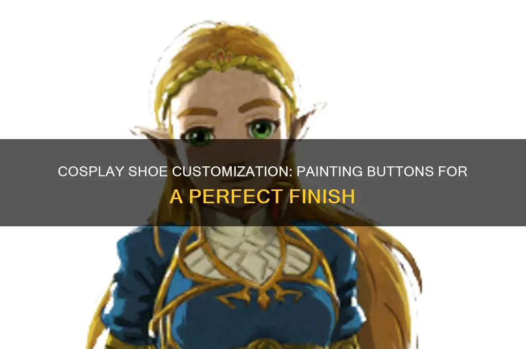 Cosplay Shoe Customization: Painting Buttons For A Perfect Finish | CyPaint