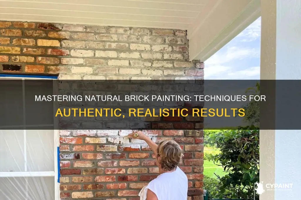 Mastering Natural Brick Painting: Techniques For Authentic, Realistic ...