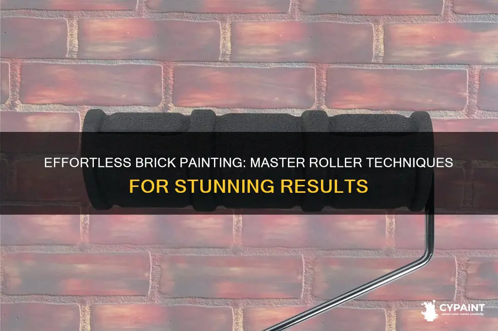 Effortless Brick Painting: Master Roller Techniques For Stunning ...