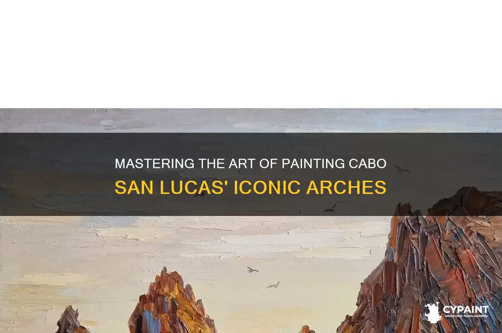 Mastering The Art Of Painting Cabo San Lucas' Iconic Arches | CyPaint