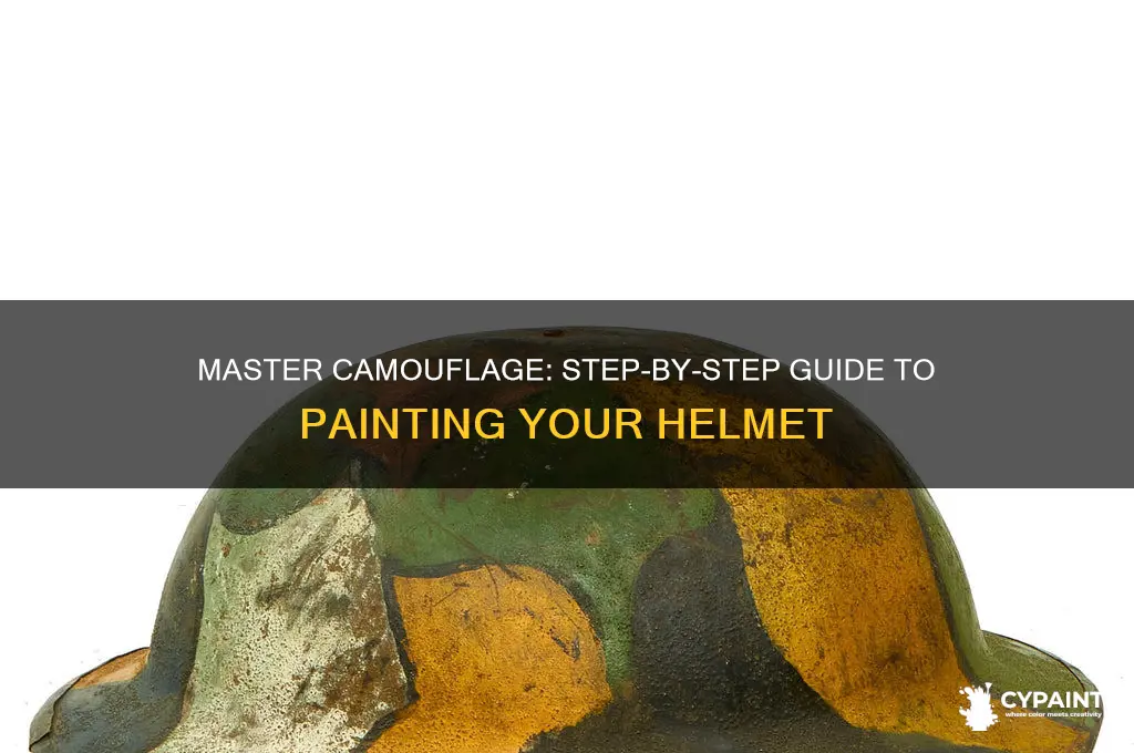 Master Camouflage: Step-By-Step Guide To Painting Your Helmet | CyPaint
