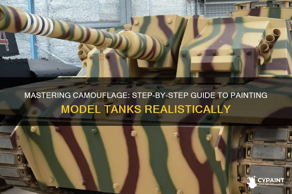 Mastering Camouflage: Step-By-Step Guide To Painting Model Tanks ...