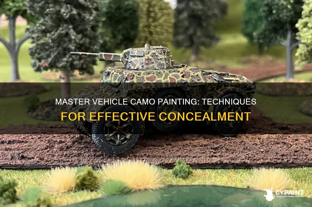 Master Vehicle Camo Painting: Techniques For Effective Concealment ...