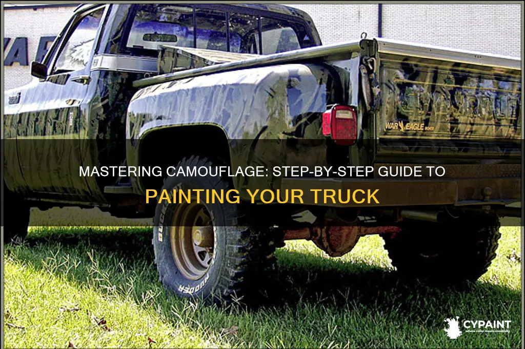 Mastering Camouflage: Step-By-Step Guide To Painting Your Truck | CyPaint