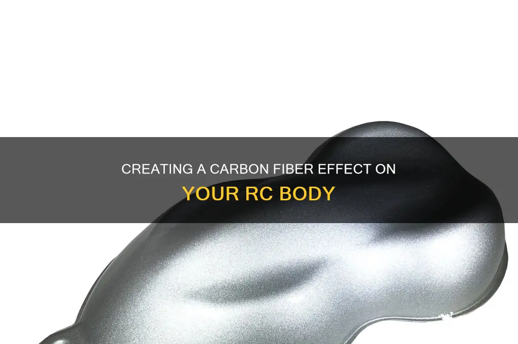 Creating A Carbon Fiber Effect On Your Rc Body | CyPaint