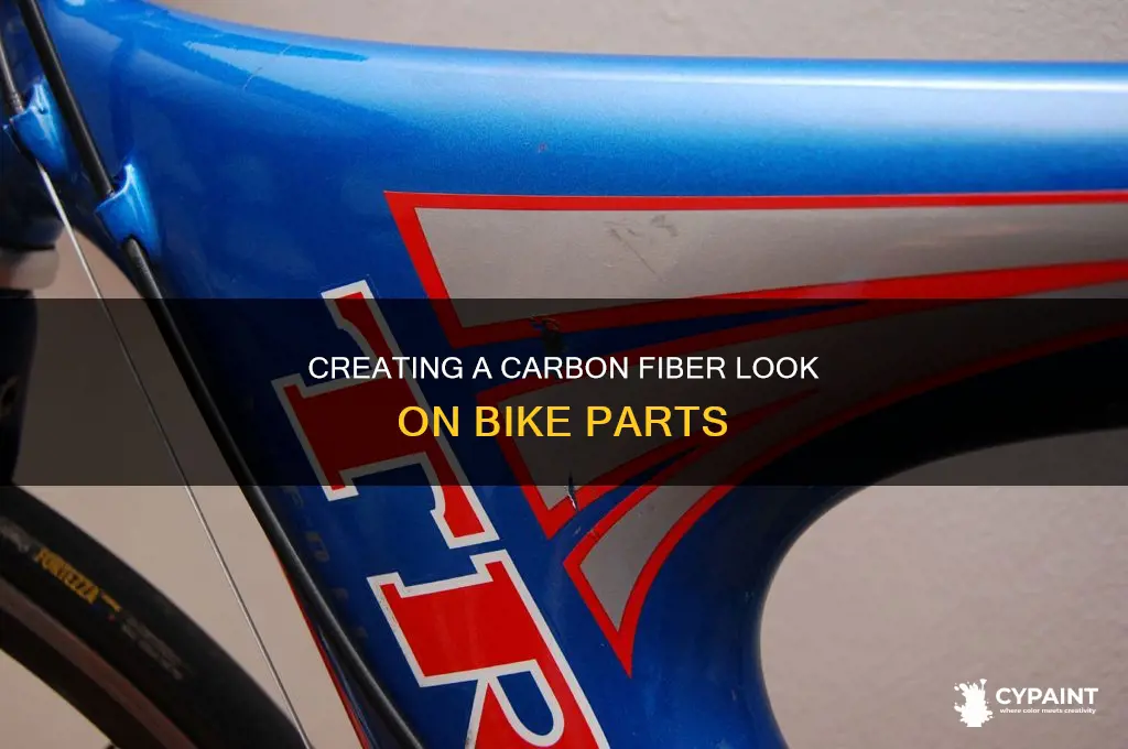 Creating A Carbon Fiber Look On Bike Parts | CyPaint