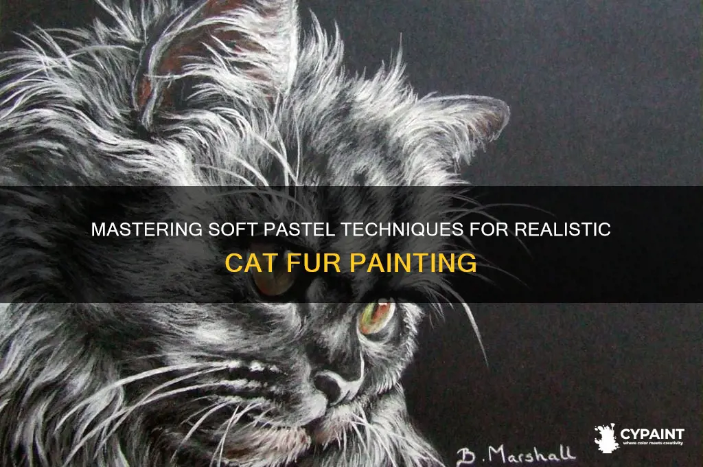 Mastering Soft Pastel Techniques For Realistic Cat Fur Painting | CyPaint