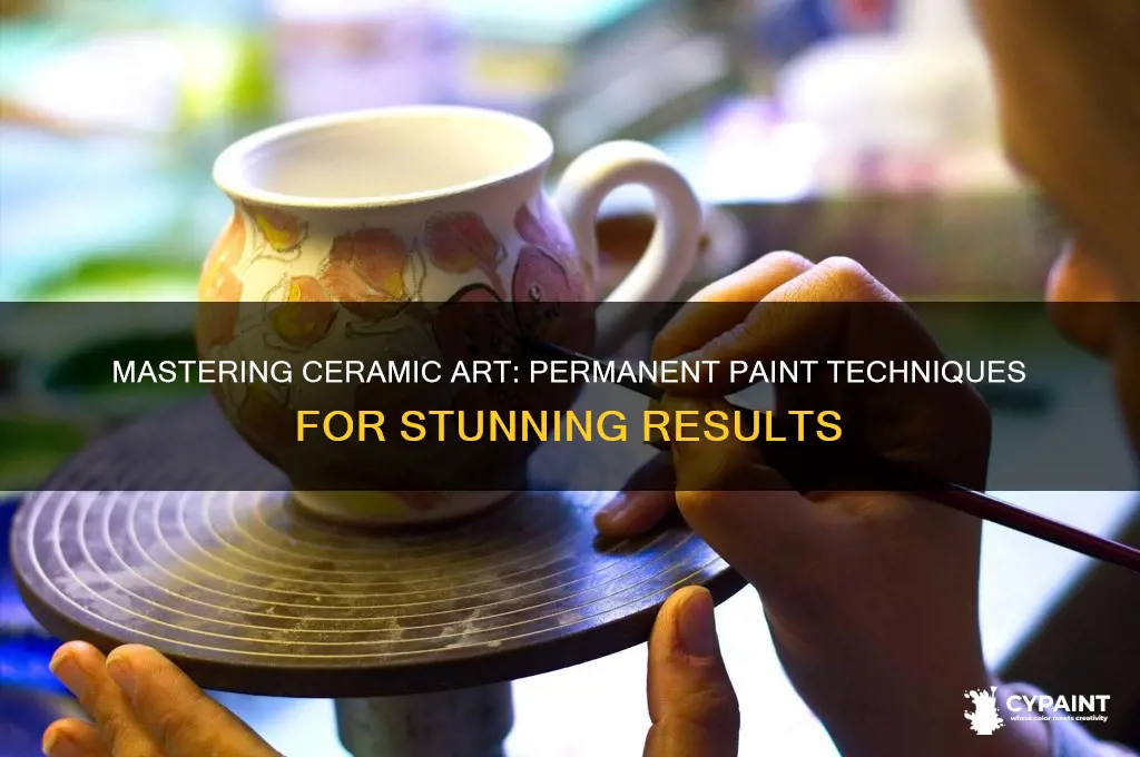 Mastering Ceramic Art: Permanent Paint Techniques For Stunning Results ...
