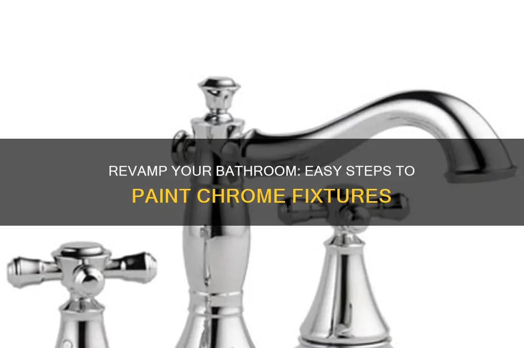 Revamp Your Bathroom: Easy Steps To Paint Chrome Fixtures | CyPaint