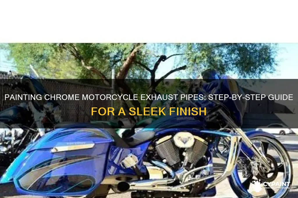 Painting Chrome Motorcycle Exhaust Pipes: Step-By-Step Guide For A ...