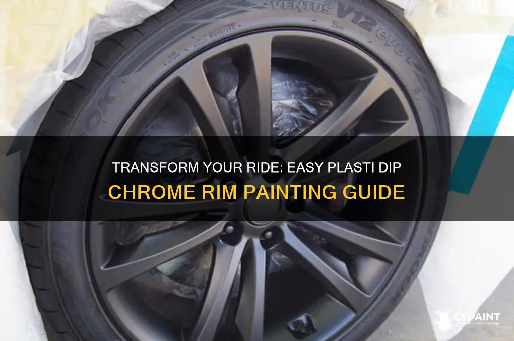 Transform Your Ride: Easy Plasti Dip Chrome Rim Painting Guide | CyPaint