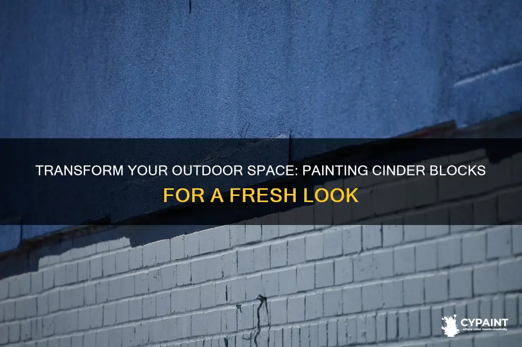 Transform Your Outdoor Space: Painting Cinder Blocks For A Fresh Look ...