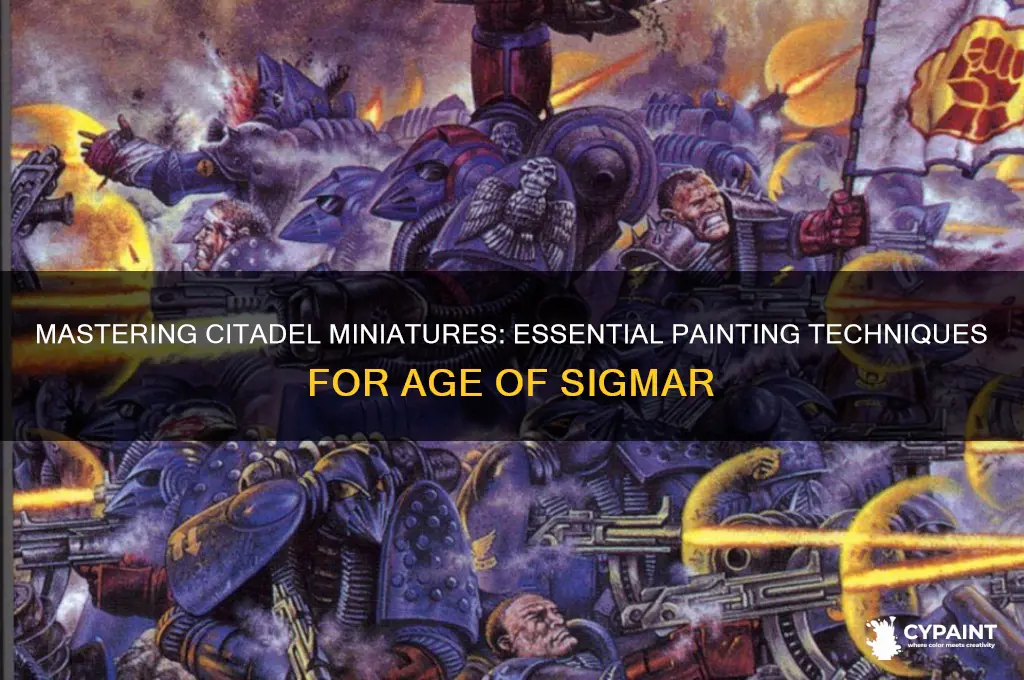 Mastering Citadel Miniatures: Essential Painting Techniques For Age Of ...