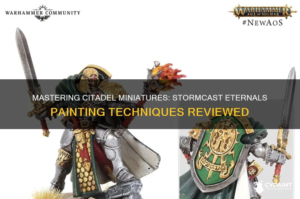 Mastering Citadel Miniatures: Stormcast Eternals Painting Techniques ...