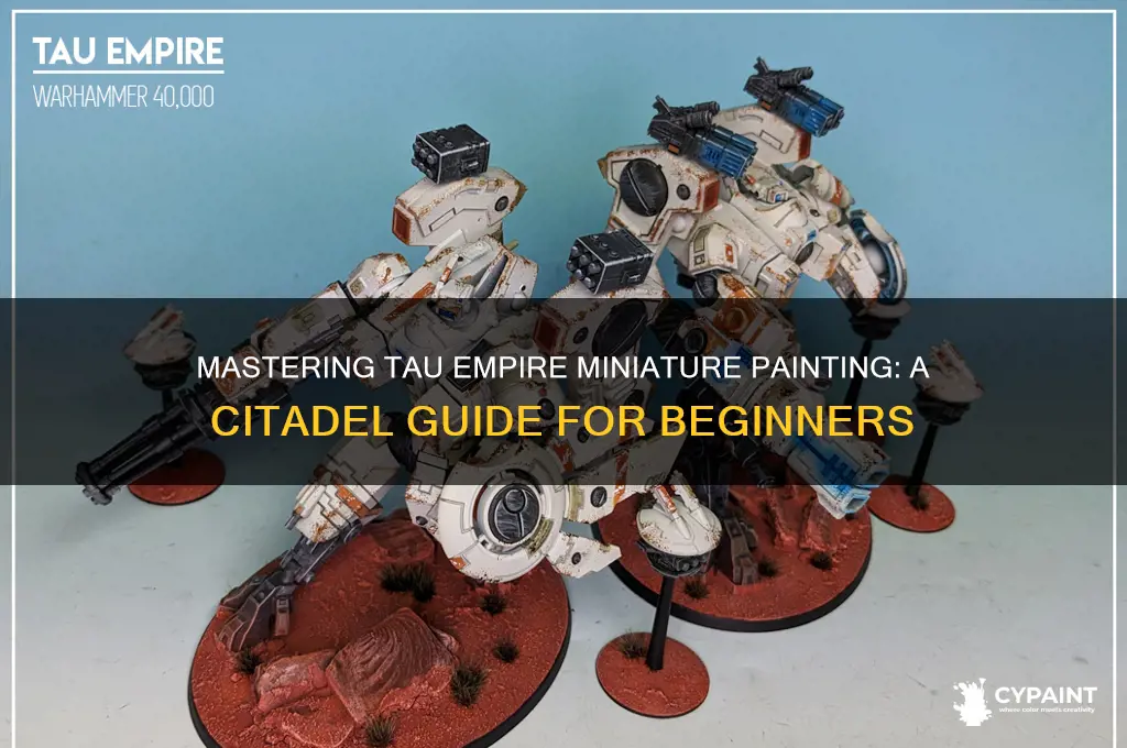 Mastering Tau Empire Miniature Painting: A Citadel Guide For Beginners ...
