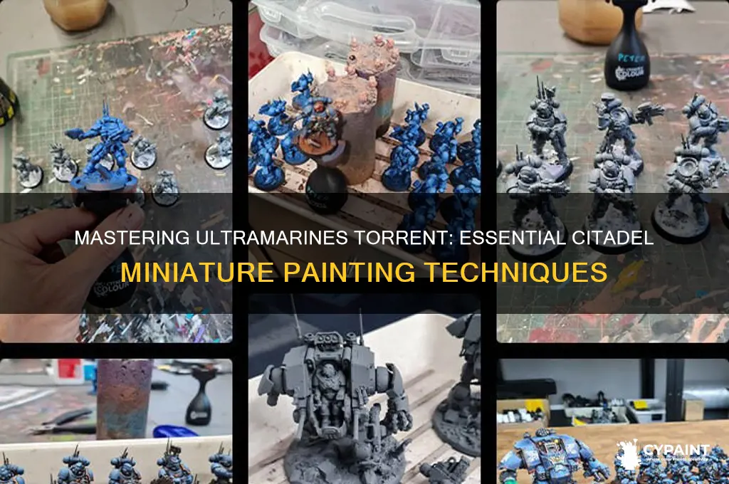 Mastering Ultramarines Torrent: Essential Citadel Miniature Painting ...