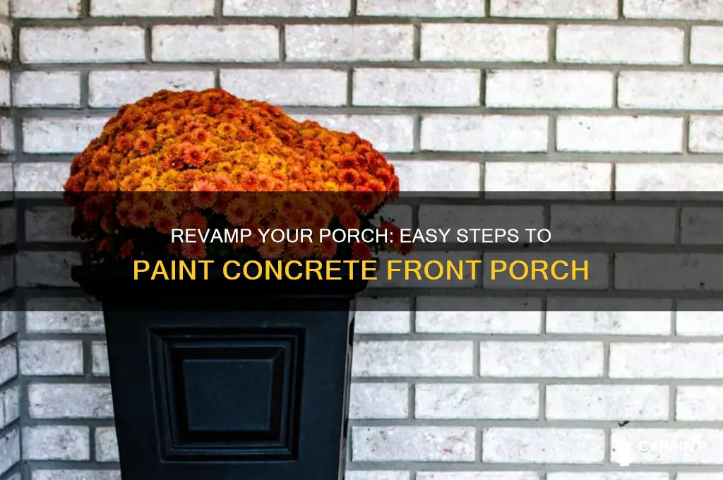 Revamp Your Porch: Easy Steps To Paint Concrete Front Porch | CyPaint