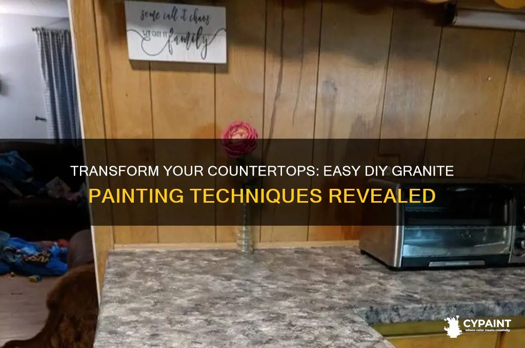 Transform Your Countertops: Easy Diy Granite Painting Techniques ...
