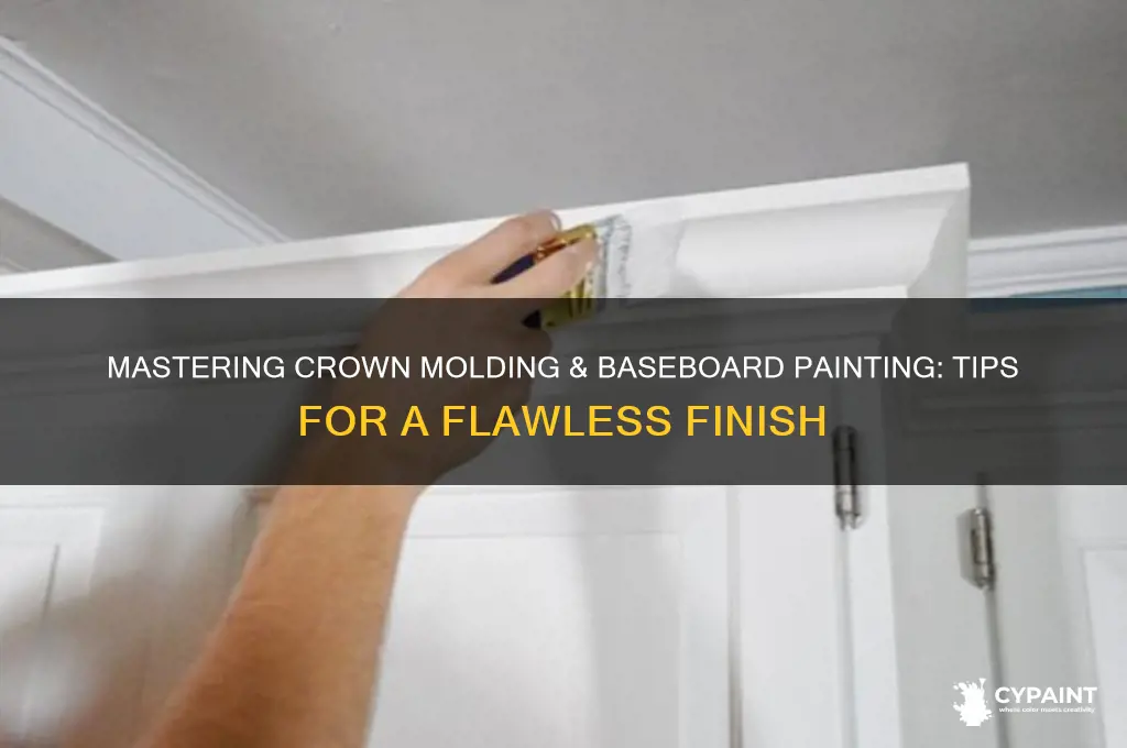 Mastering Crown Molding & Baseboard Painting: Tips For A Flawless ...