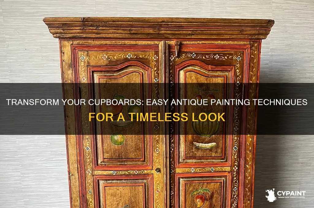 Transform Your Cupboards: Easy Antique Painting Techniques For A ...