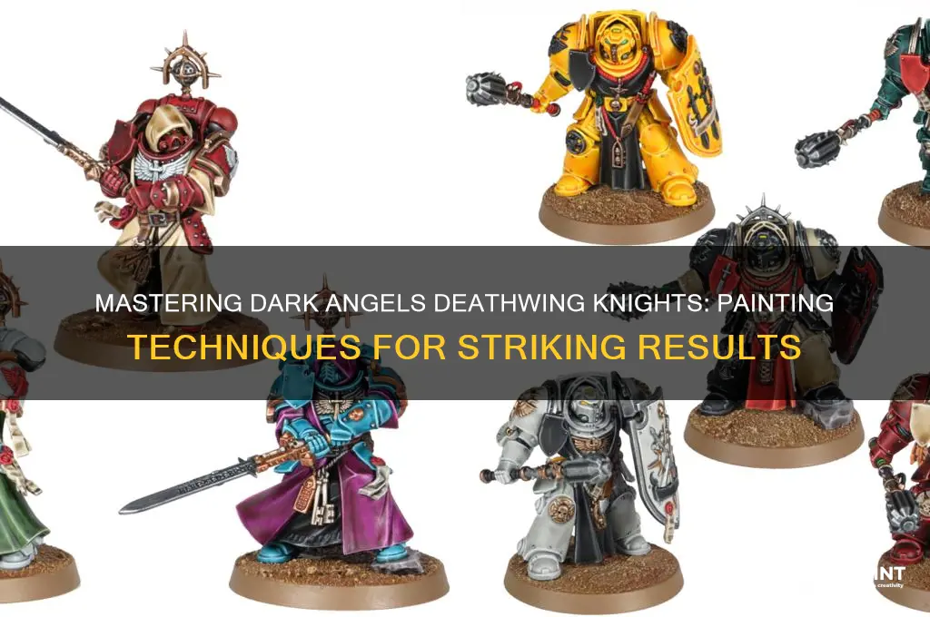 Mastering Dark Angels Deathwing Knights: Painting Techniques For ...