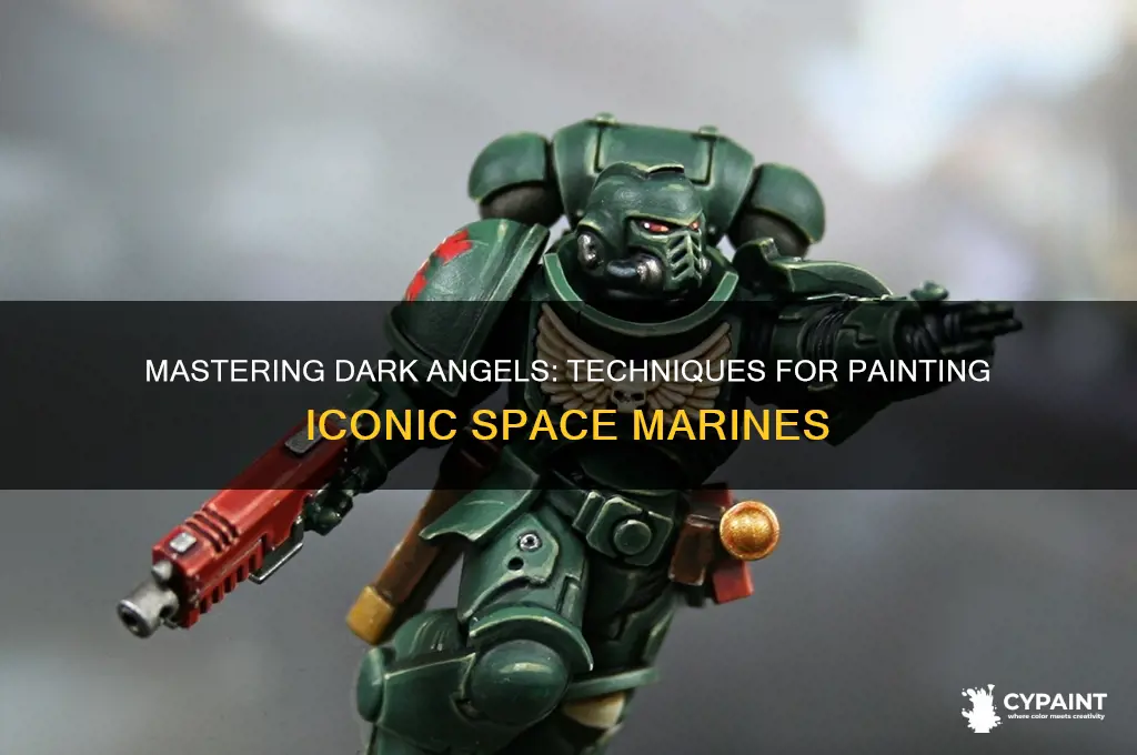 Mastering Dark Angels: Techniques For Painting Iconic Space Marines ...