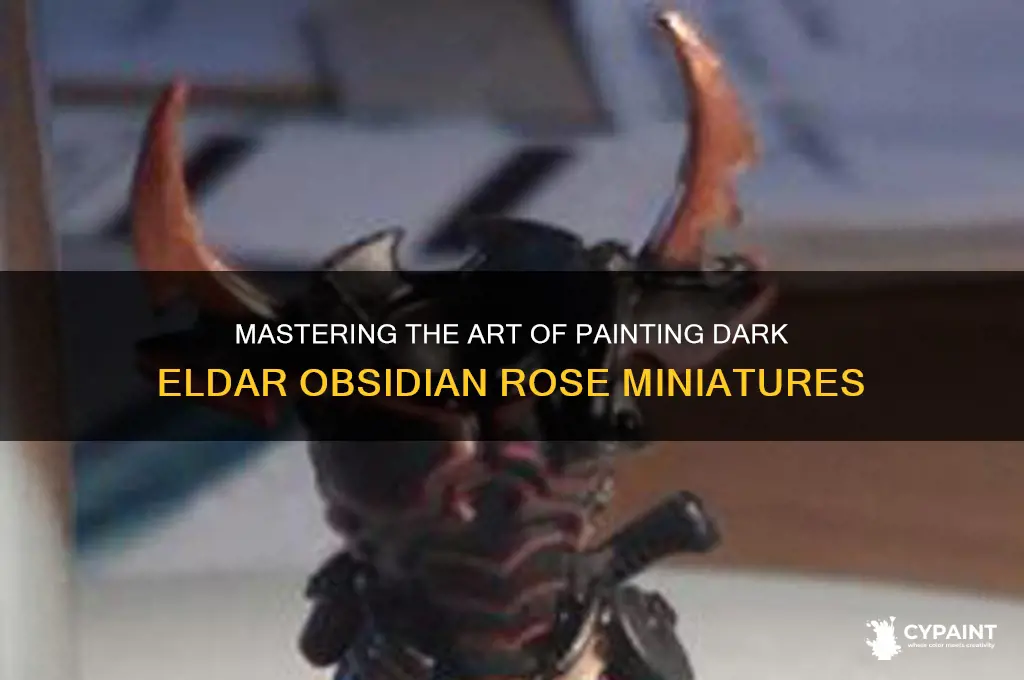 Mastering The Art Of Painting Dark Eldar Obsidian Rose Miniatures | CyPaint