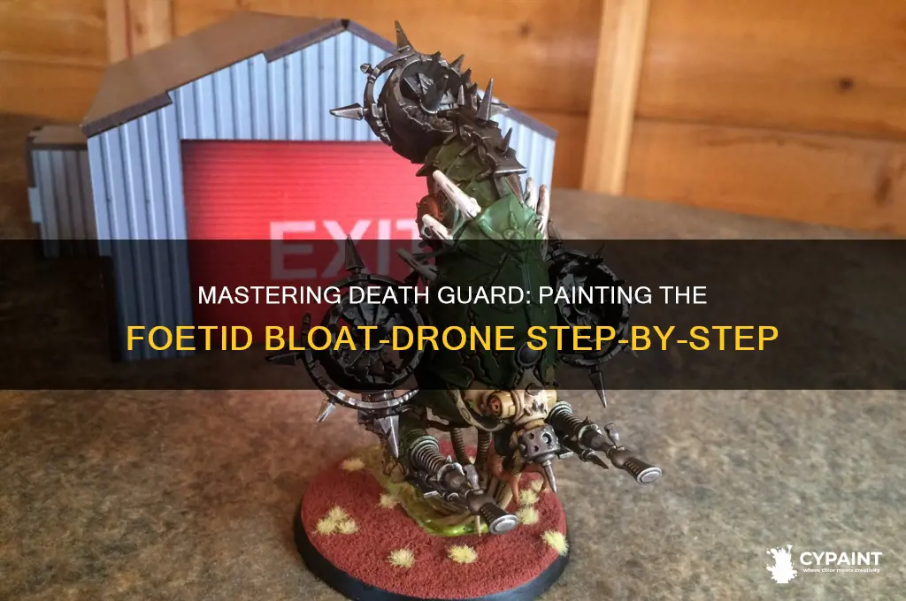 Mastering Death Guard: Painting The Foetid Bloat-Drone Step-By-Step ...