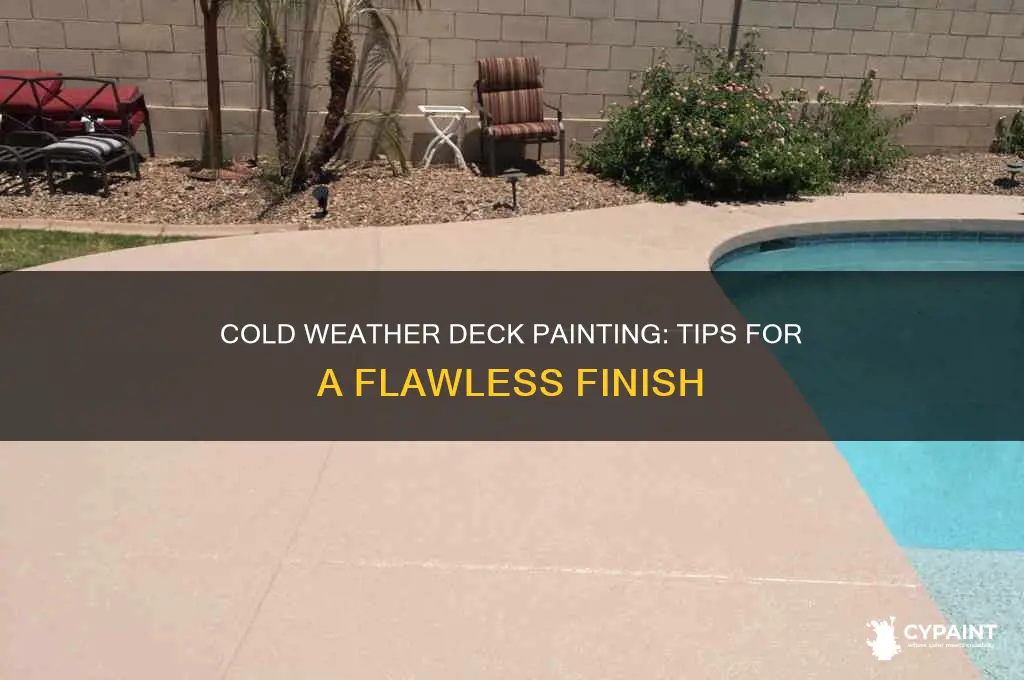 Cold Weather Deck Painting: Tips For A Flawless Finish | CyPaint
