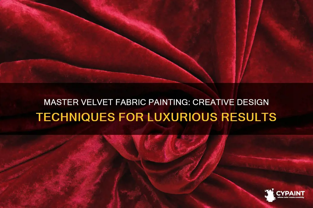 Master Velvet Fabric Painting: Creative Design Techniques For Luxurious ...