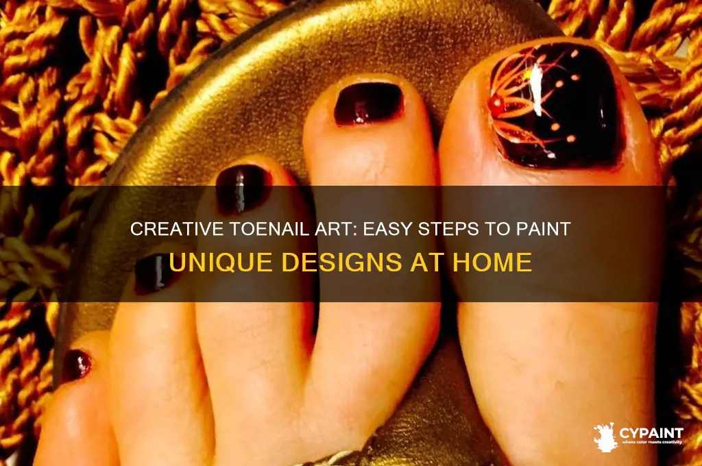 Creative Toenail Art: Easy Steps To Paint Unique Designs At Home | CyPaint