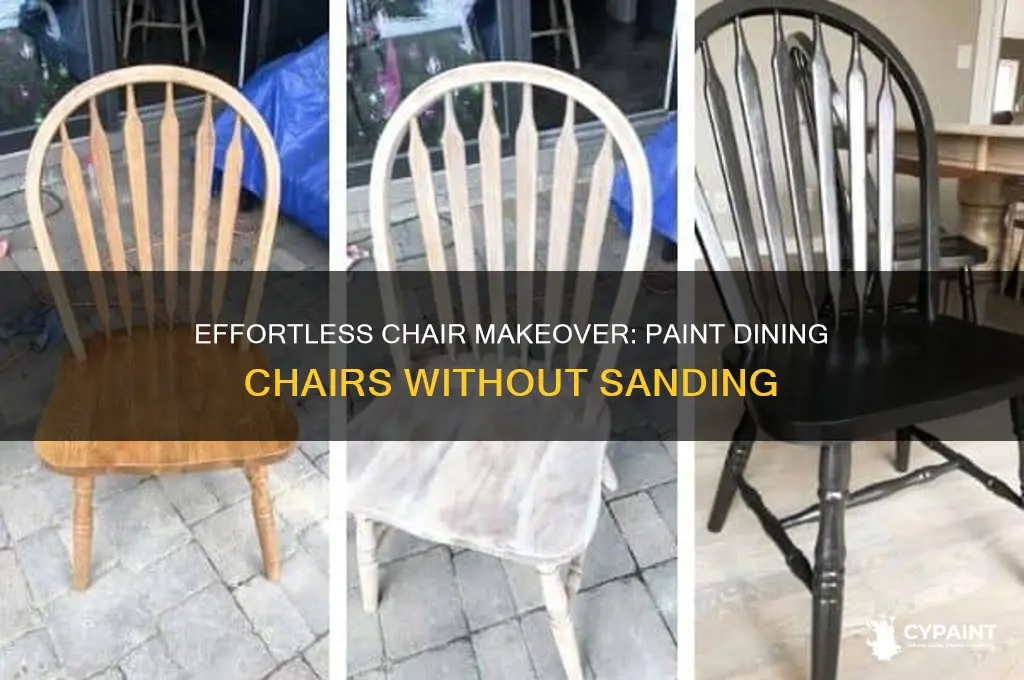 Effortless Chair Makeover: Paint Dining Chairs Without Sanding | CyPaint