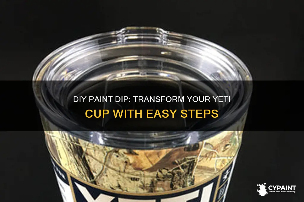 Diy Paint Dip: Transform Your Yeti Cup With Easy Steps | CyPaint