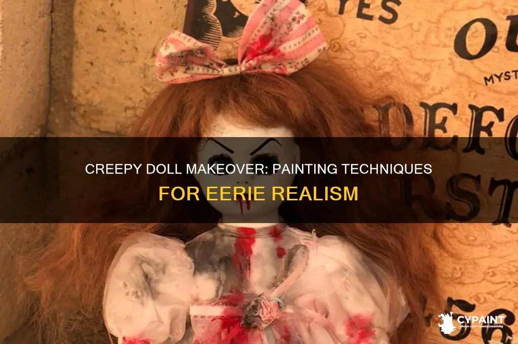 Creepy Doll Makeover: Painting Techniques For Eerie Realism | CyPaint