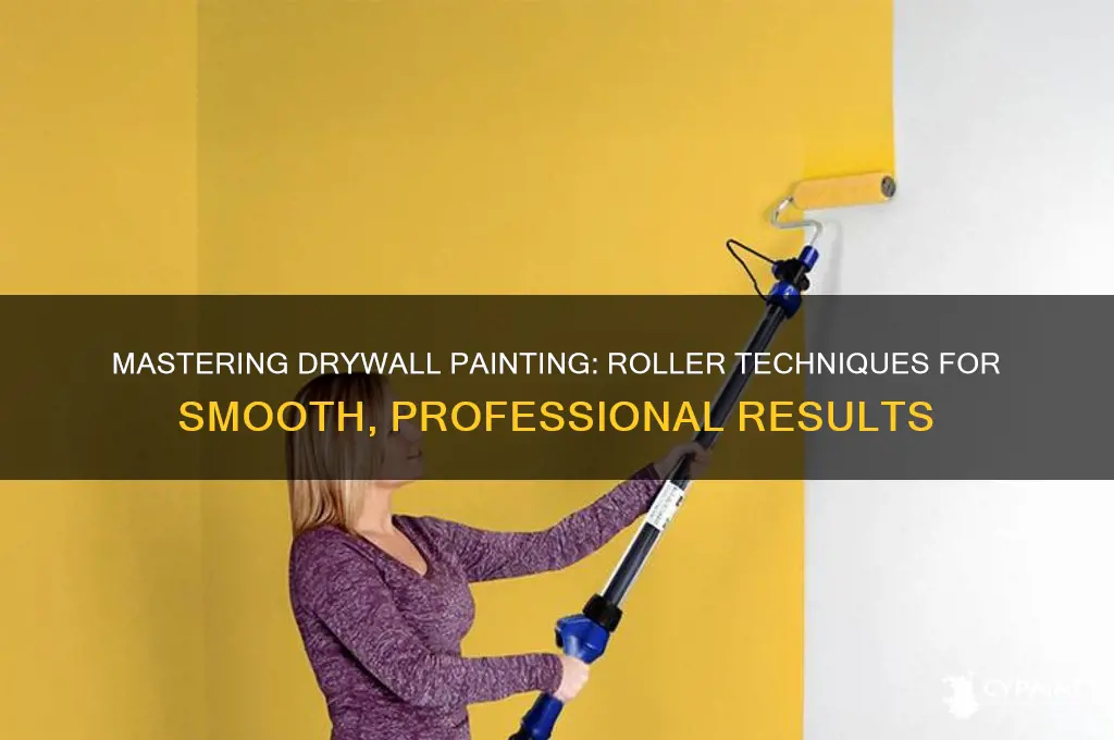 Mastering Drywall Painting: Roller Techniques For Smooth, Professional ...