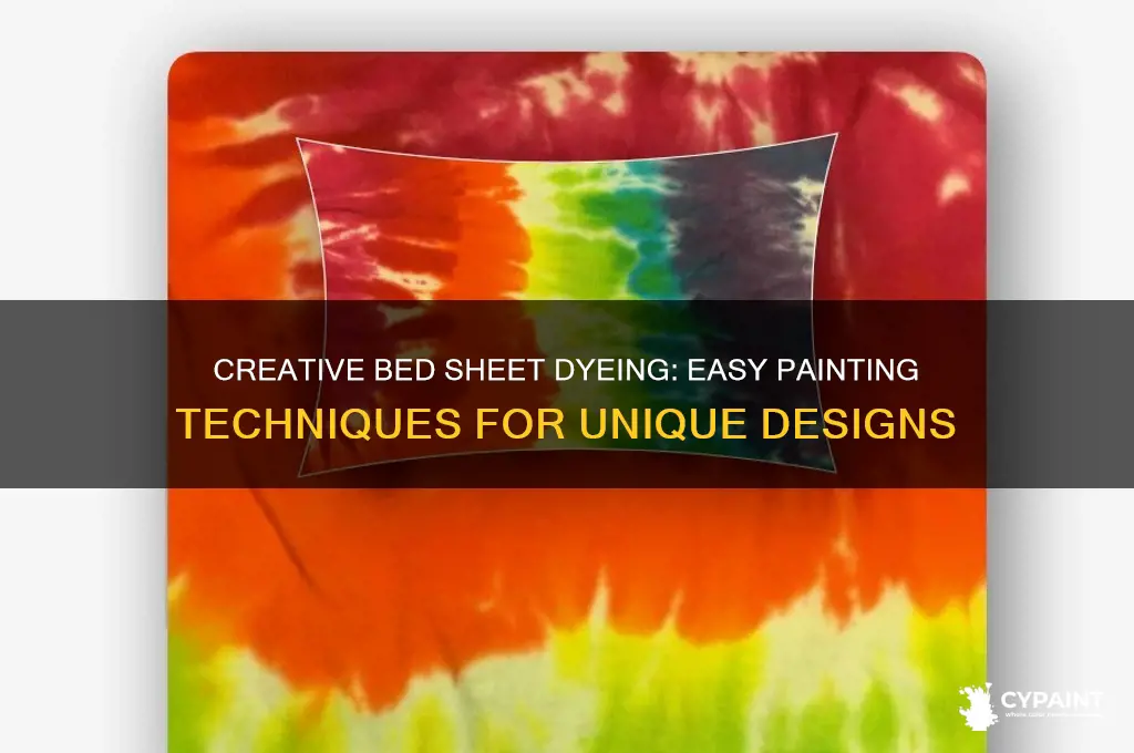 Creative Bed Sheet Dyeing: Easy Painting Techniques For Unique Designs ...