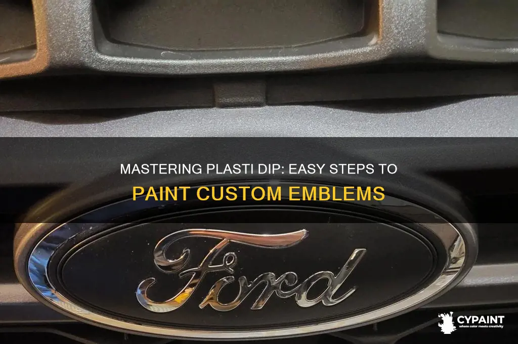 Mastering Plasti Dip: Easy Steps To Paint Custom Emblems | CyPaint