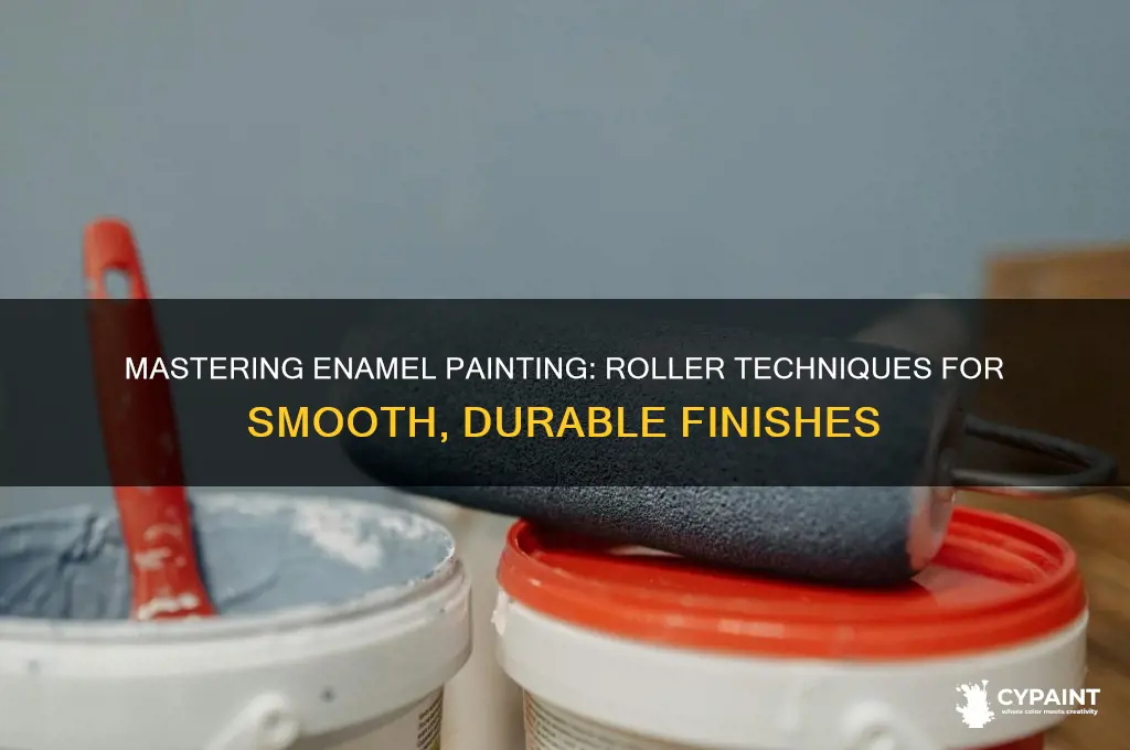 Mastering Enamel Painting: Roller Techniques For Smooth, Durable ...