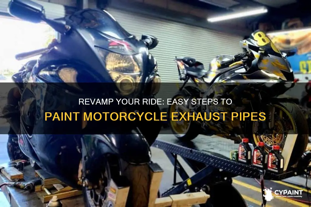 Revamp Your Ride: Easy Steps To Paint Motorcycle Exhaust Pipes | CyPaint