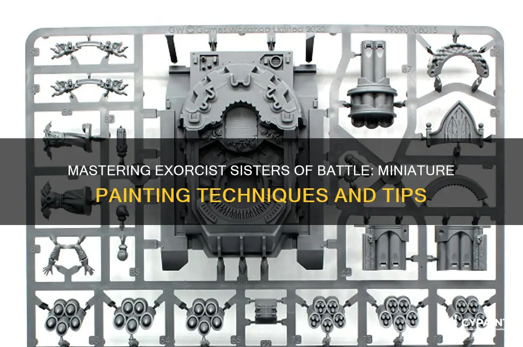 Mastering Exorcist Sisters Of Battle: Miniature Painting Techniques And ...