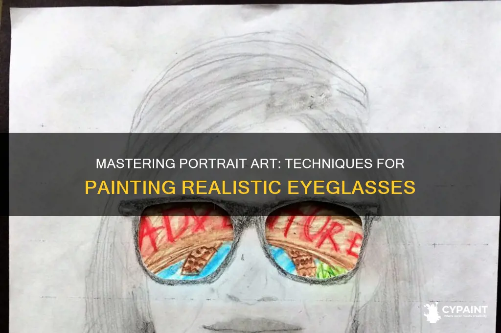 Mastering Portrait Art: Techniques For Painting Realistic Eyeglasses ...