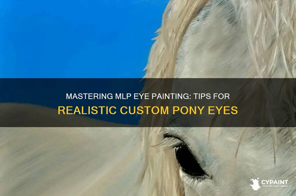 Mastering Mlp Eye Painting: Tips For Realistic Custom Pony Eyes | CyPaint