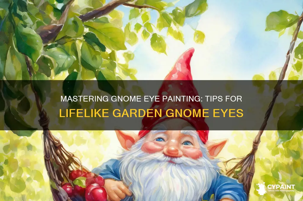 Mastering Gnome Eye Painting: Tips For Lifelike Garden Gnome Eyes | CyPaint